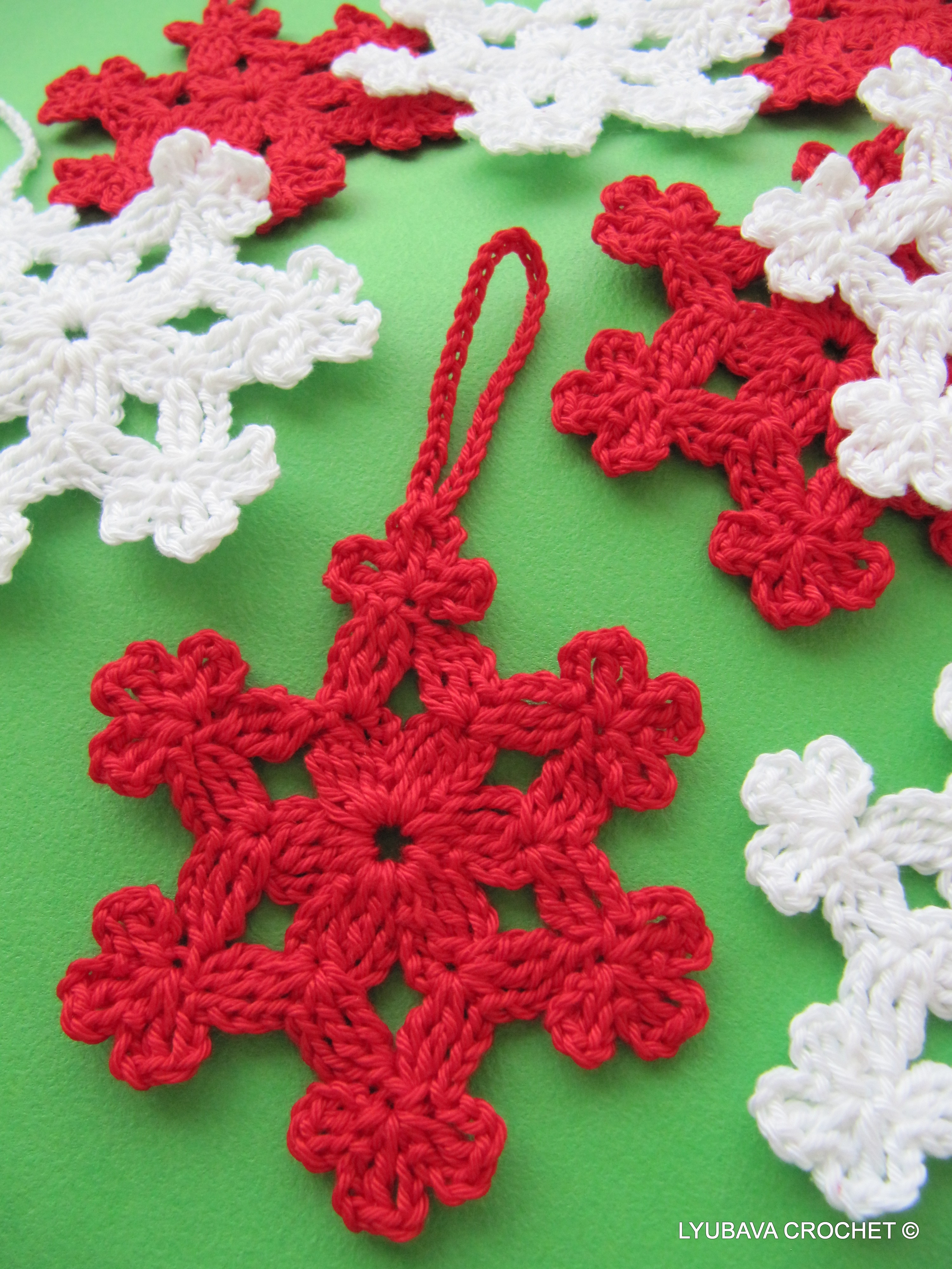 Let it Snow! Crochet Snowflakes Patterns – Lyubava Crochet Blog